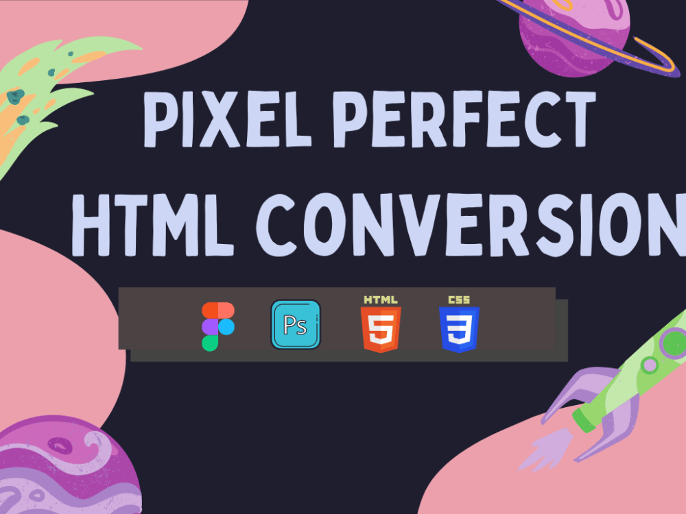 Figma, PSD, Adobe XD to Responsive HTML Website | Upwork