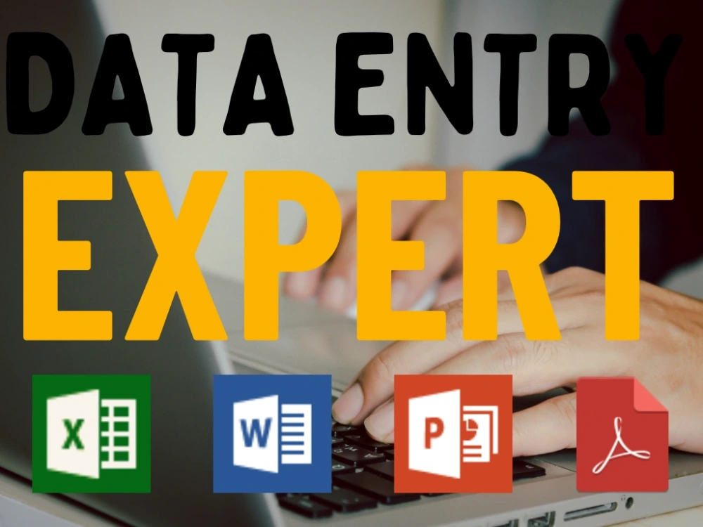 Accurate data entry, converting PDF to Word and Excel and copy paste work | Upwork