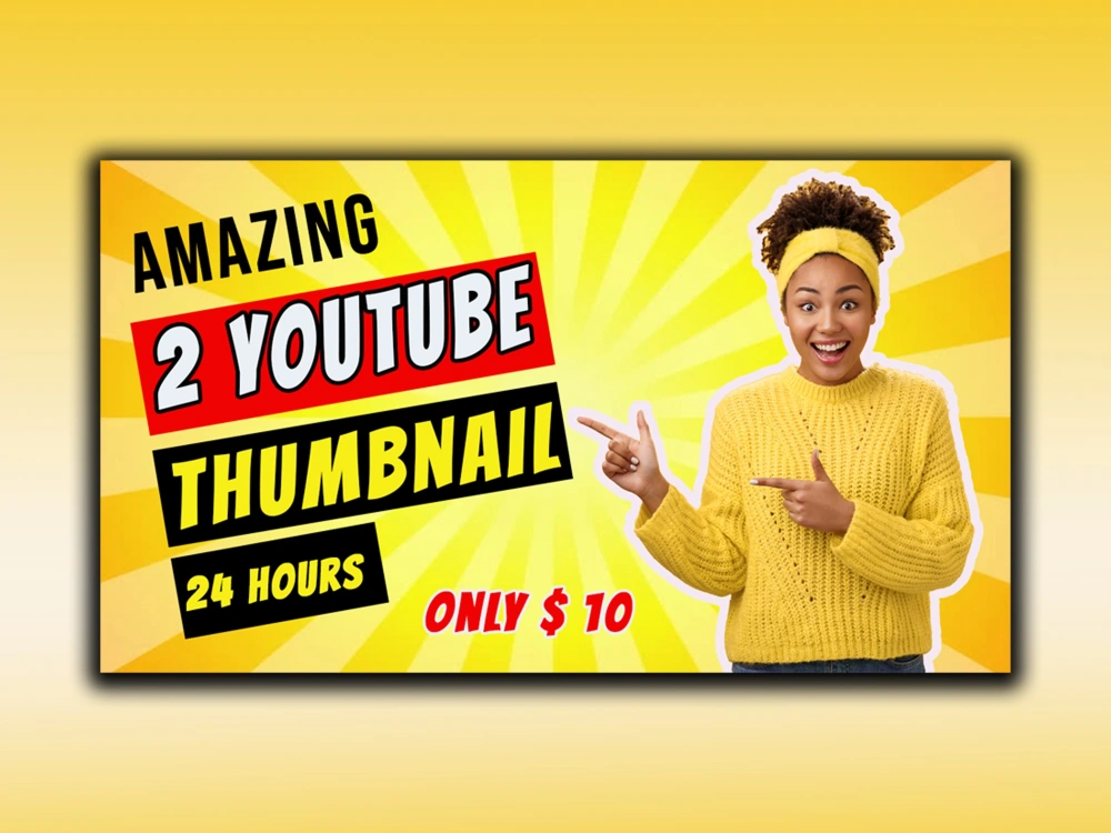 Amazing youtube thumbnail, banners and header | Upwork
