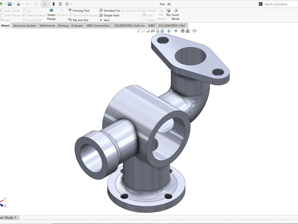 3D model and 2D drawing for any part in SolidWorks or Autodesk Inventor ...