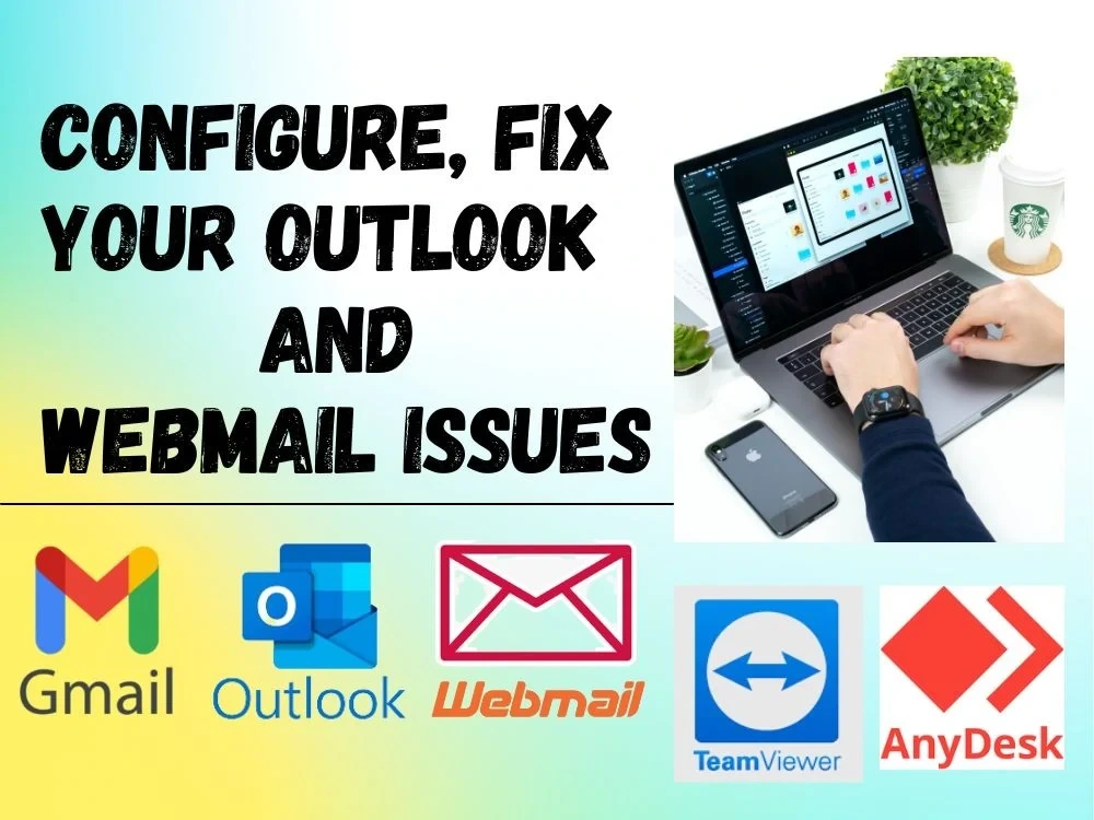 Configure, Fix any Microsoft Outlook or Webmail issues | Upwork