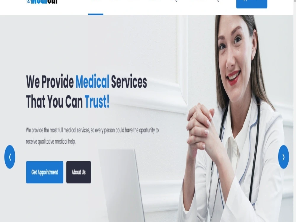 Professional Medical Website in PHP | Upwork