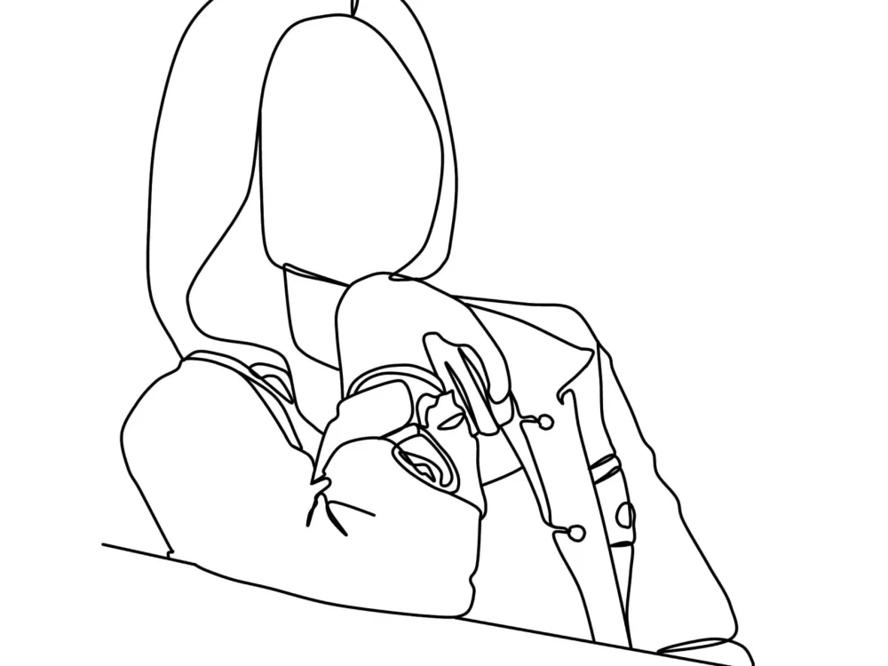 A minimalist continuous line art | Upwork