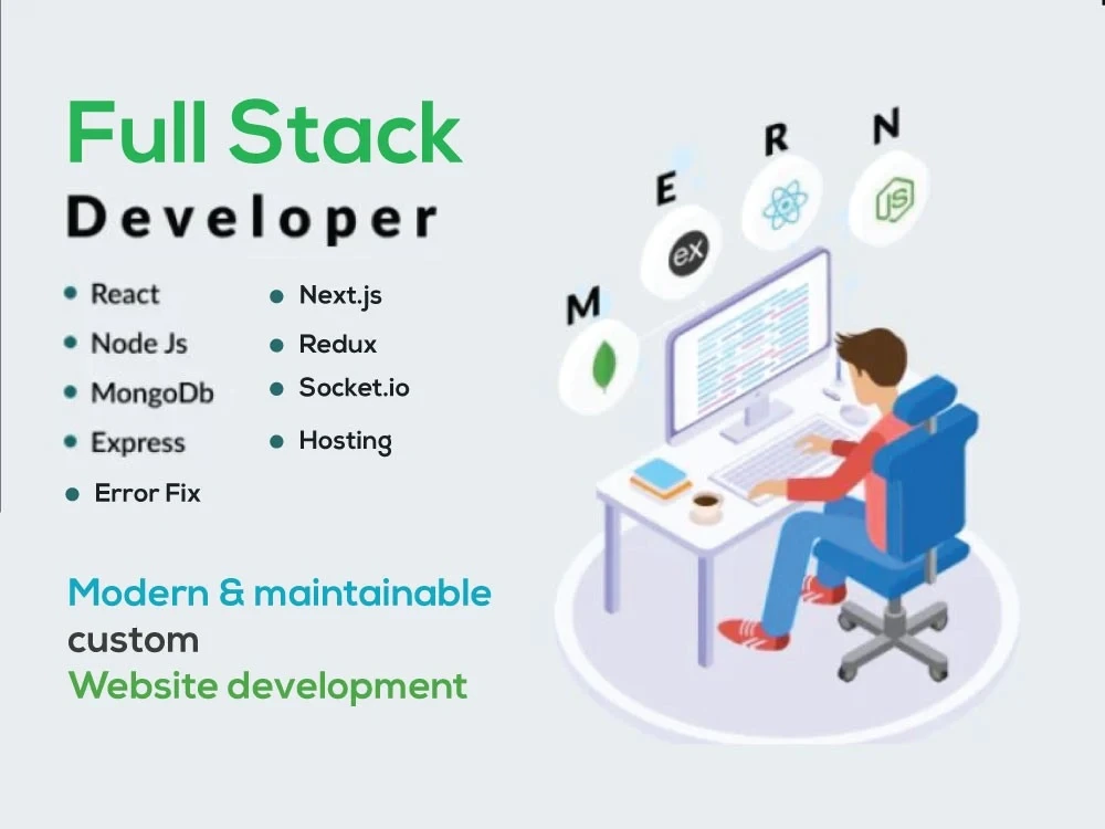 Full Stack Web Developer For Mern React Js Node Javascript Html Css Upwork