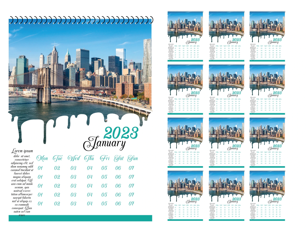 The best Calendar design | Upwork