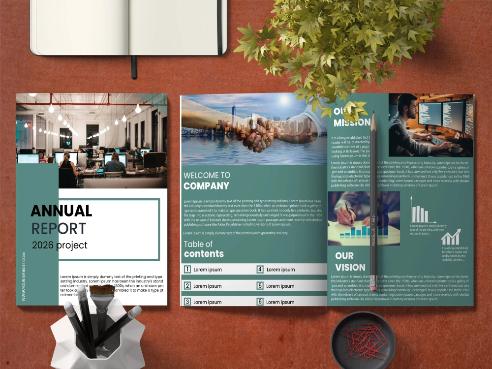 Premium Quality Annual Report, Brochure Design, Company Profile. | Upwork