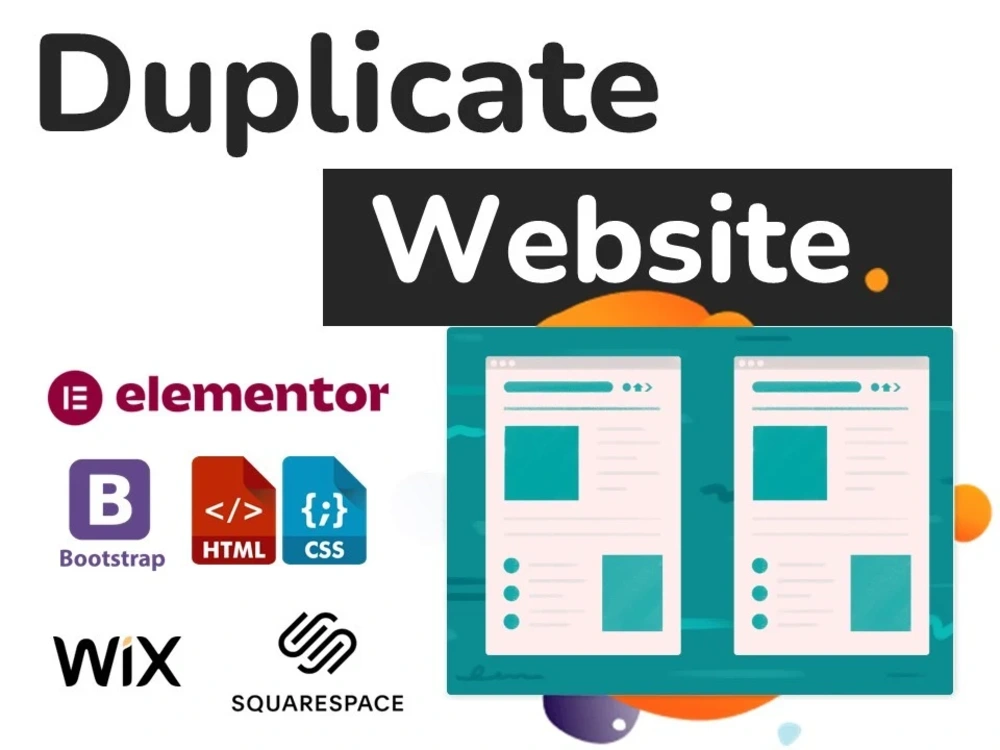 Duplicate Website For you | Upwork