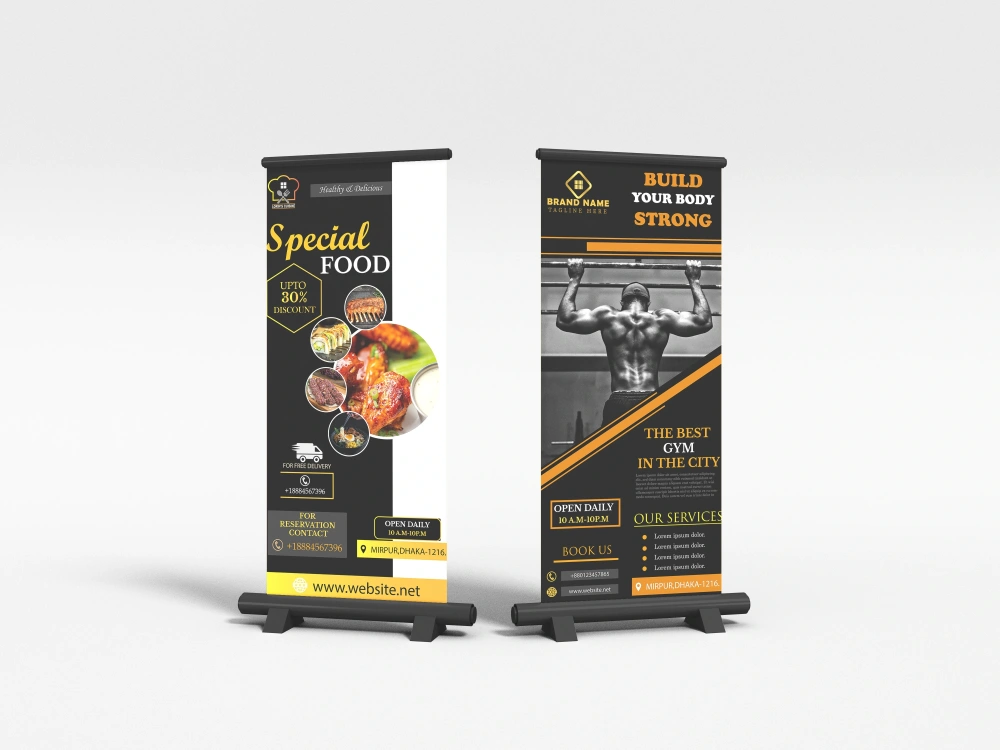 Professional eye catchy banner design within 6 hours. | Upwork