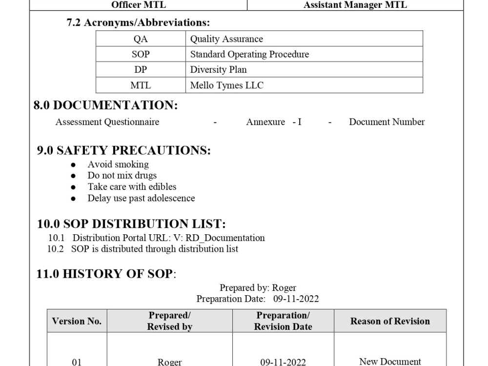 Standardized standard operating procedures and manuals for your company ...