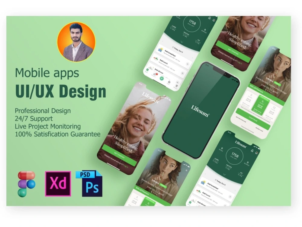 Create mobile app UI design for android and ios | Upwork