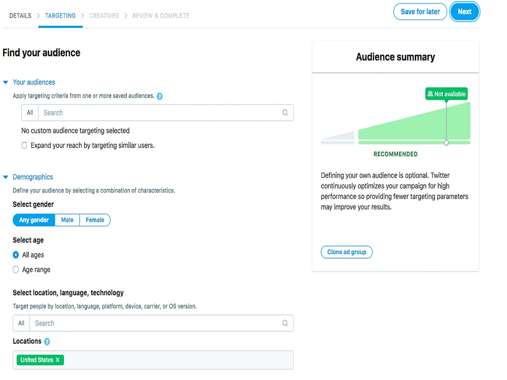 Perfect twitter ads manager | Upwork