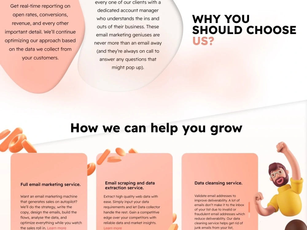 Flat design for your marketing project! | Upwork