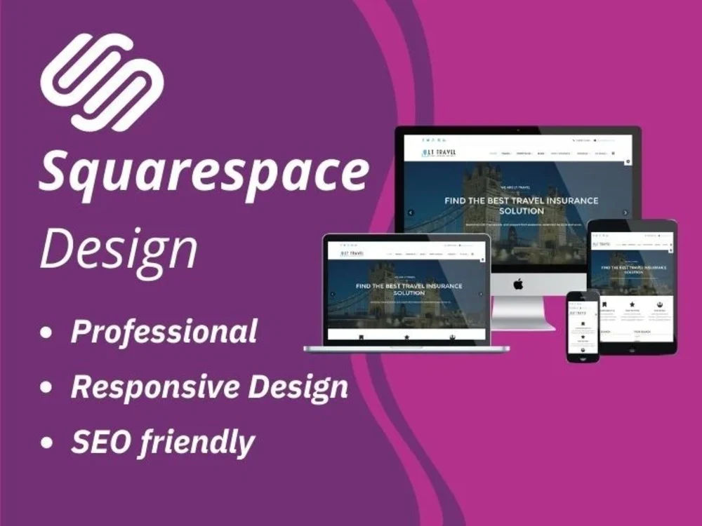 Professional Squarespace website design, Squarespace expert, ecommerce ...