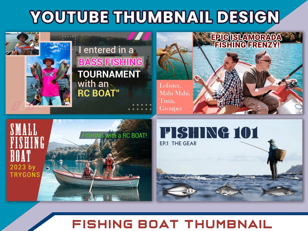 Professional, attractive and eye-catchy youtube thumbnail design | Upwork
