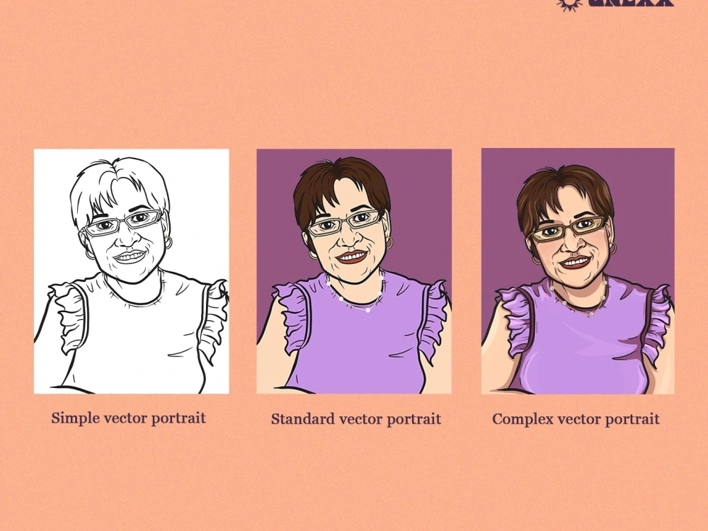 Detailed vector illustration (character/portrait) | Upwork