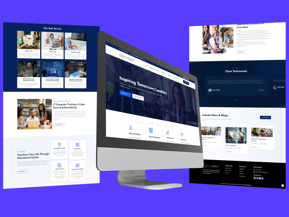 An eye-catching website design UI/UX, Web design/website designer | Upwork