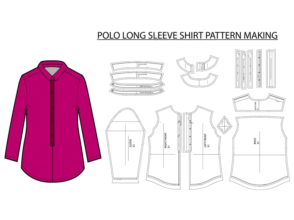 Sewing pattern & grading for any type of clothing | Upwork