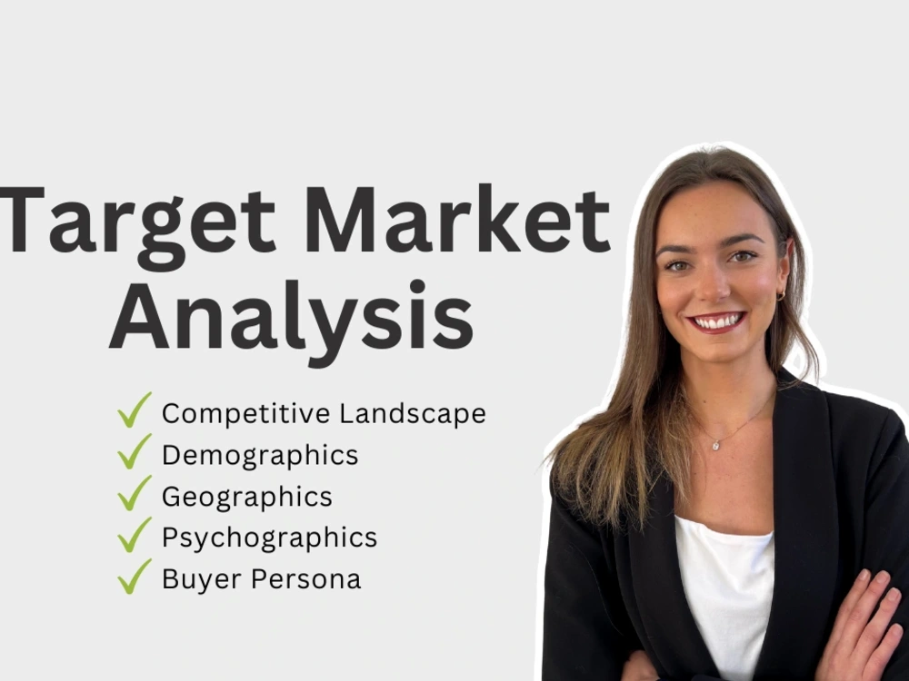 Insightful target market research that defines your customers | Upwork
