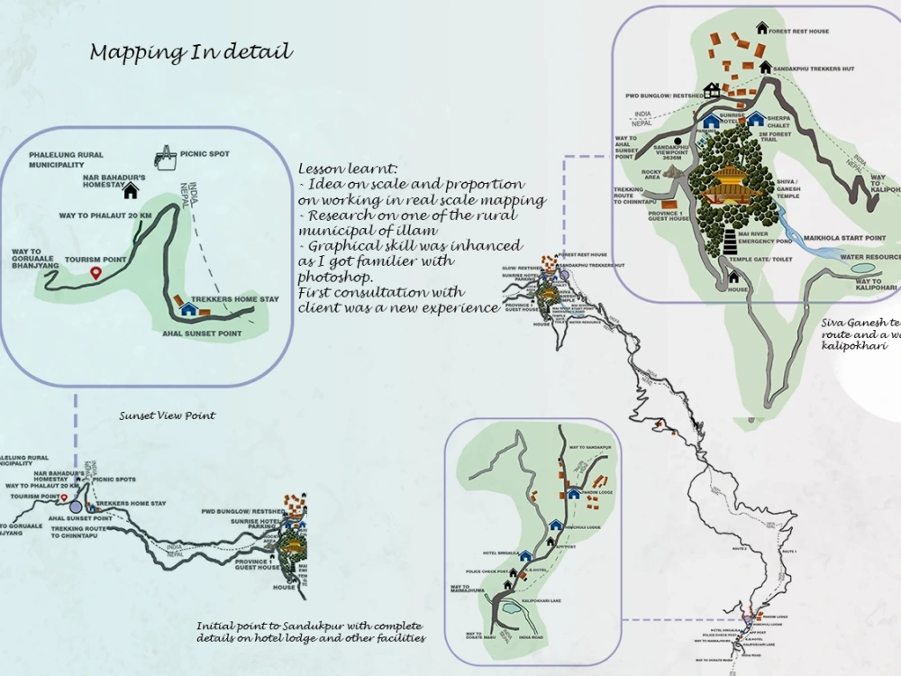 Detail rendered graphical map | Upwork