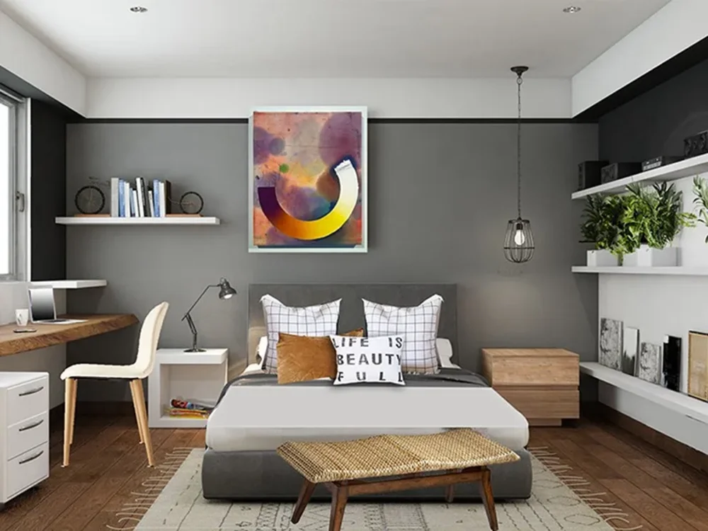 A 3D Render view that encompass a well conceived design with trendy ...