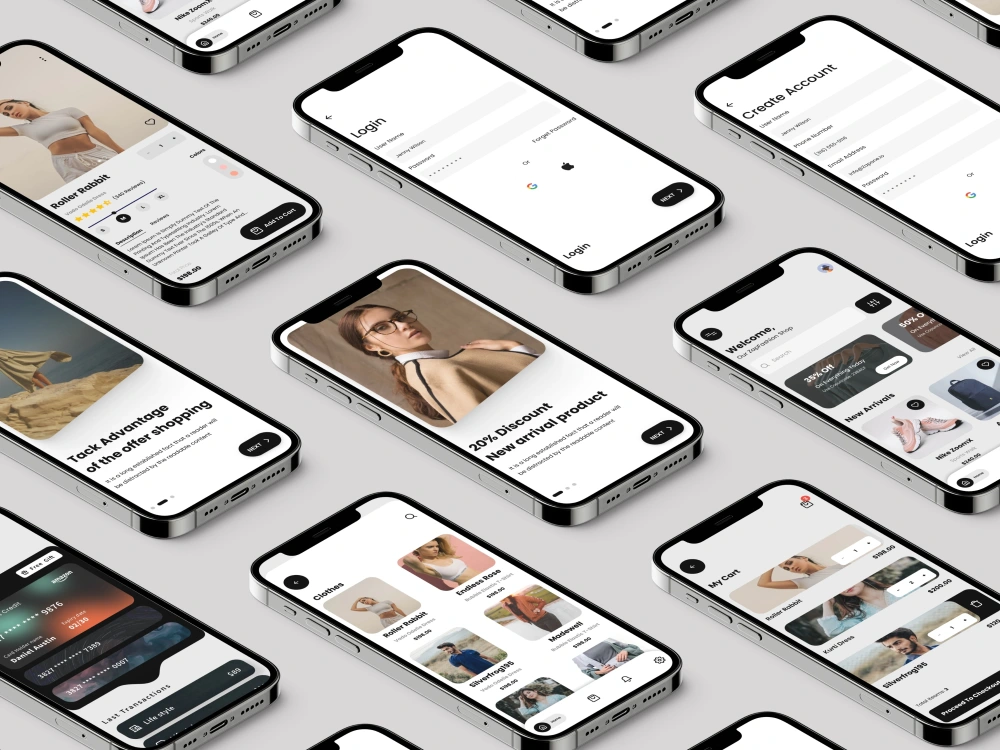 An eye-catching Mobile UI design with Figma | Upwork