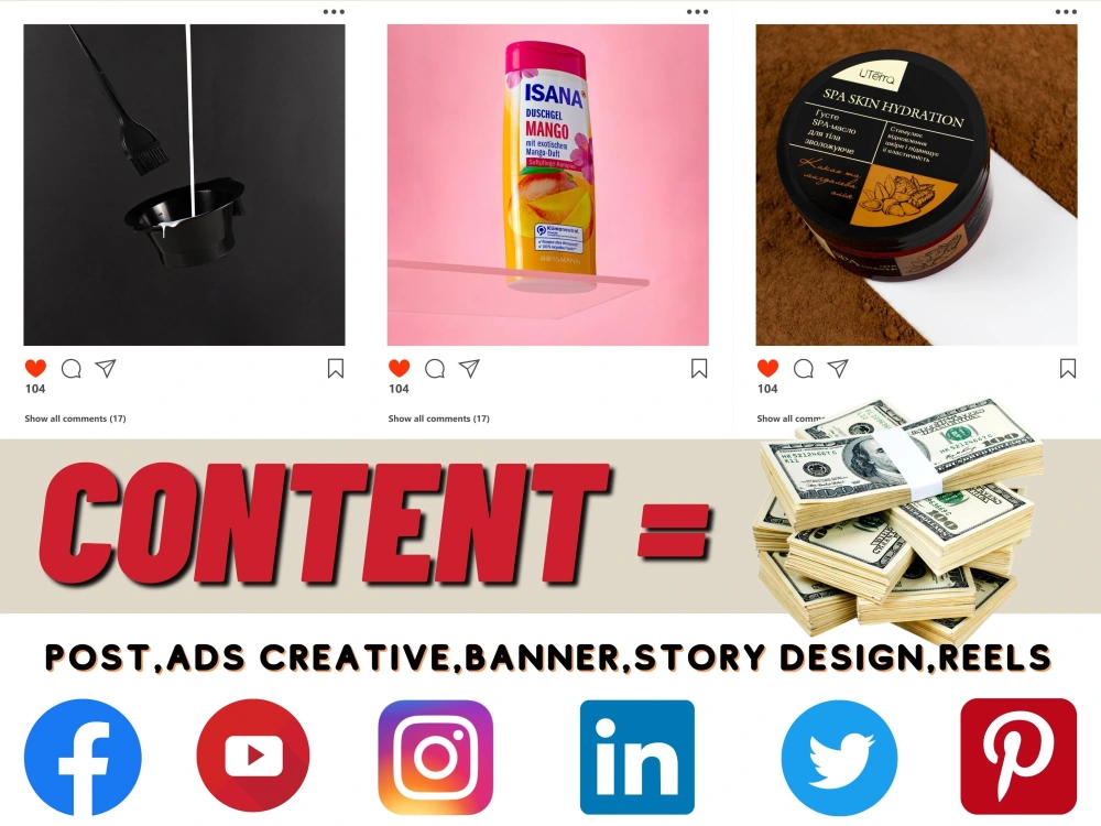 SMM design,ADS design, Photo for business, Social Media Design | Upwork