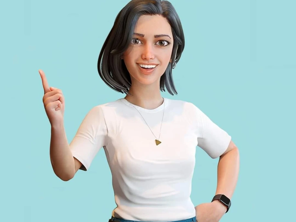 A unique, high quality Character model, 3d Character design, 3d ...