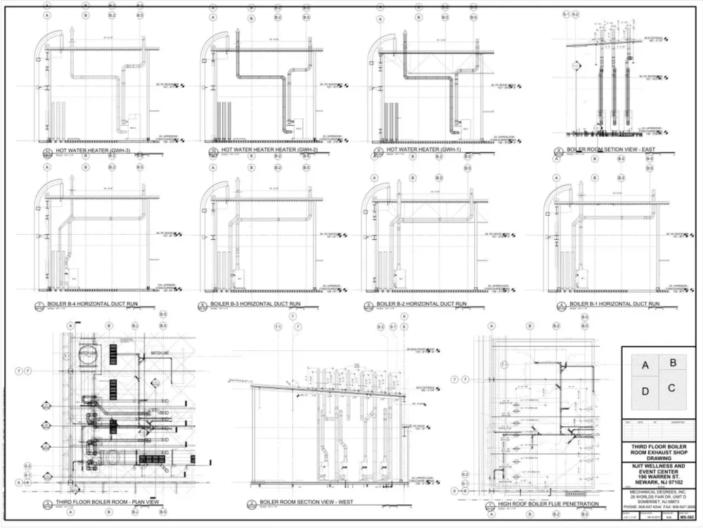 A set of code-compliant coordinated drawing | Upwork