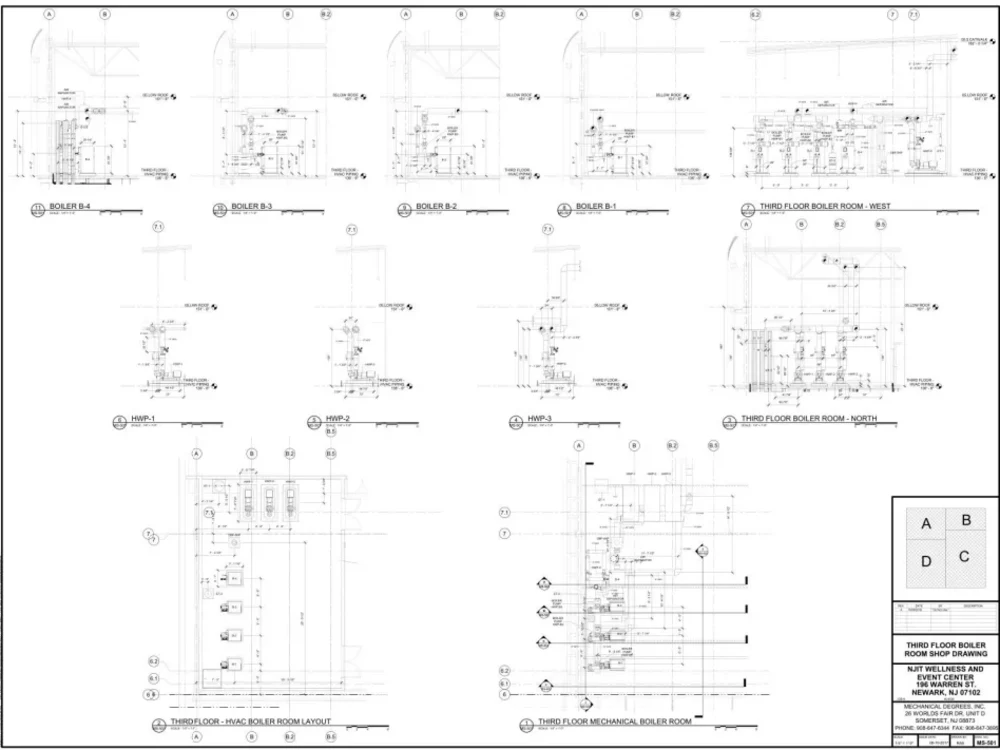 A set of code-compliant coordinated drawing | Upwork