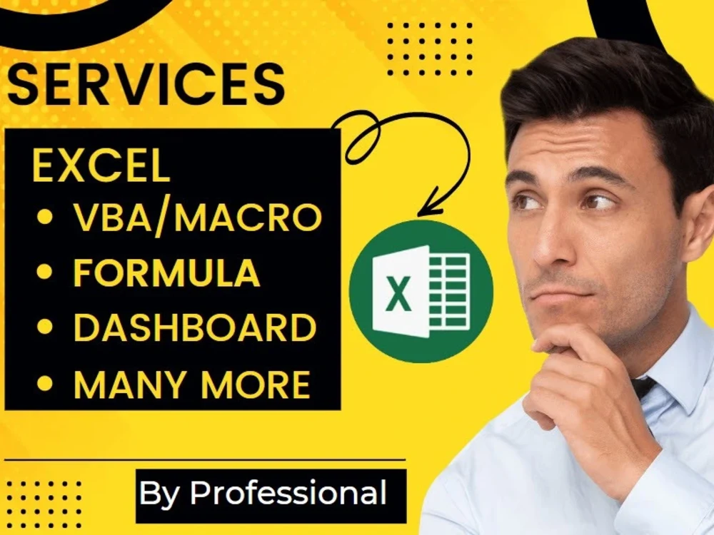 Excel works automation, data analysis, data cleaning and data validation | Upwork