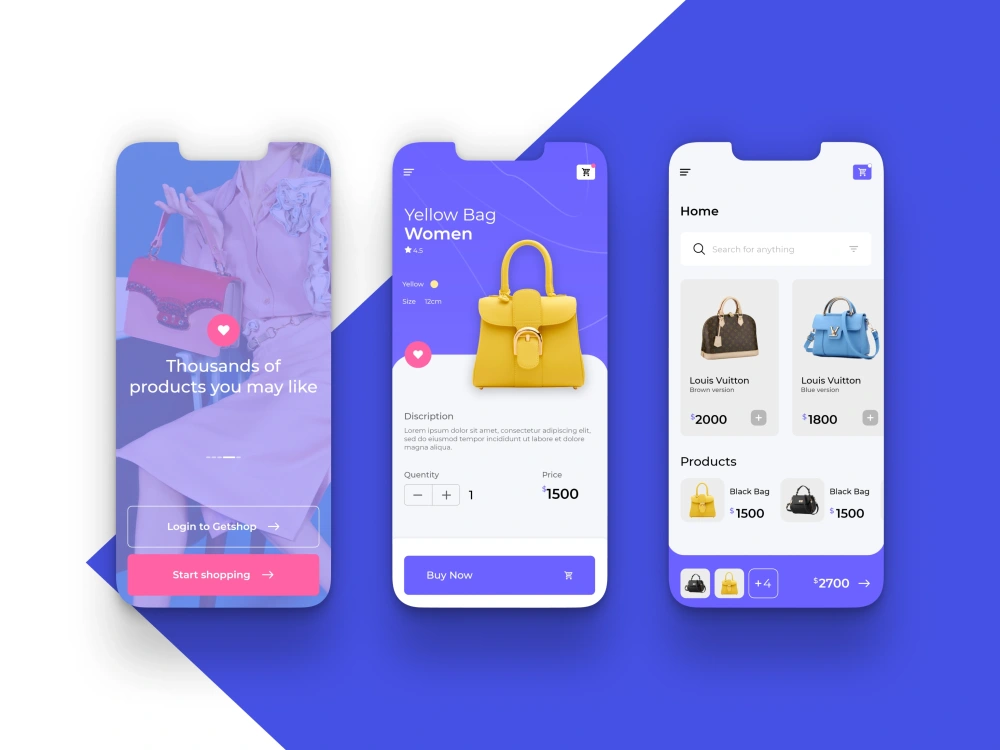 Premium UI UX screen design, IOS, Android, & Landing Page | Upwork