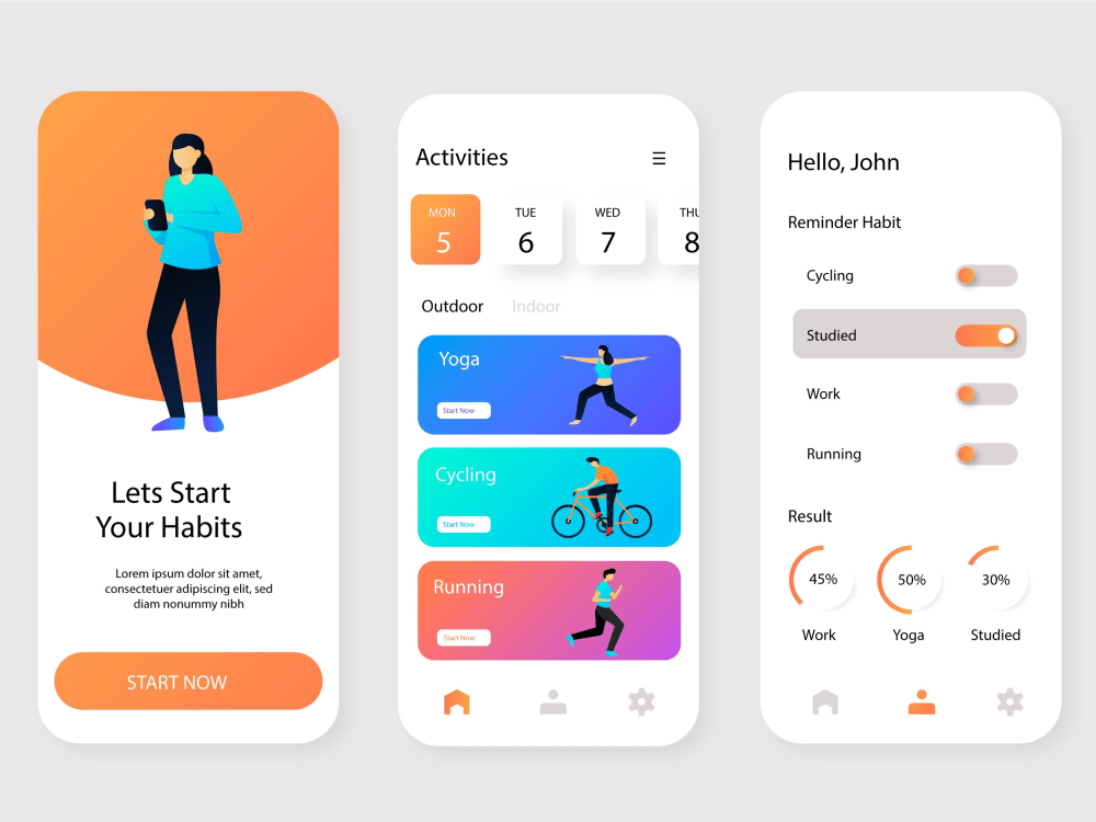 Responsive Mobile App UI UX for Both iOS and Android | Upwork