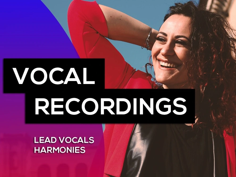 Powerful female vocals for your music | Upwork