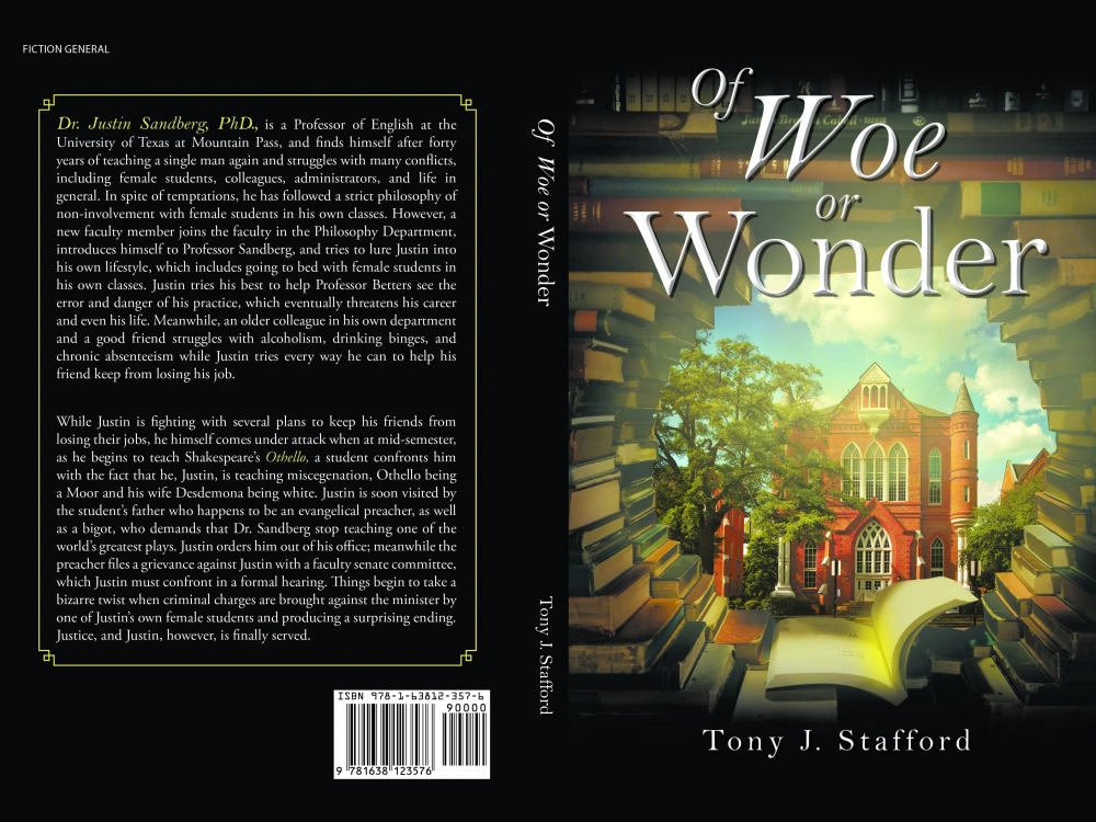 An amazing book cover and book interior with specs for publishing ...