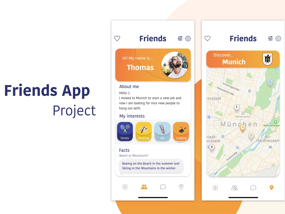 A modern User Interface Design for your mobile App | Upwork