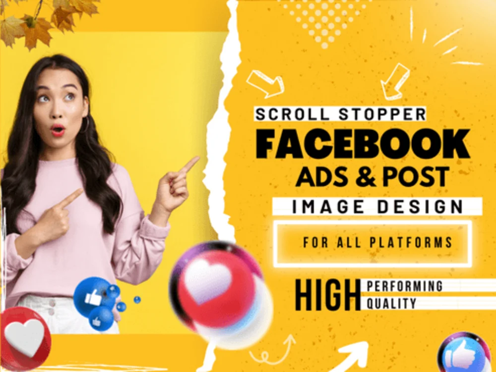 Creative & modern facebook and instagram post design in 24 hours | Upwork