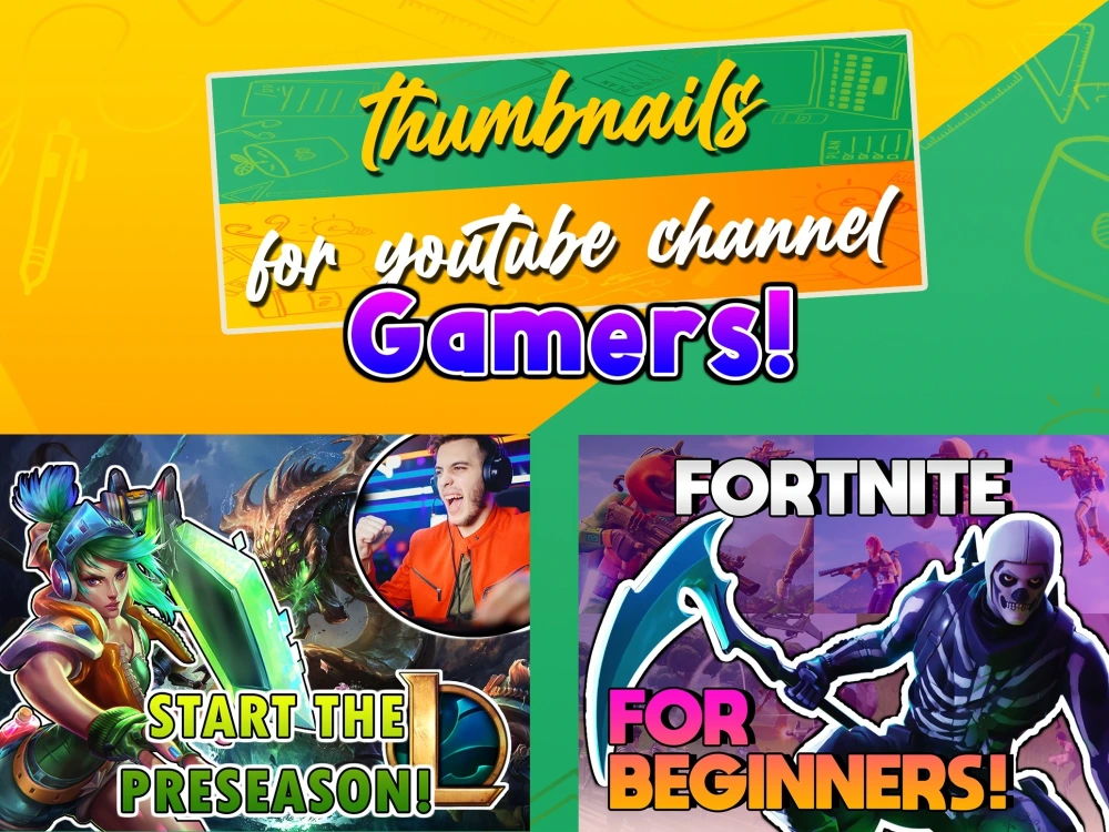 Creative thumbnails for youtube channel that you want to have | Upwork