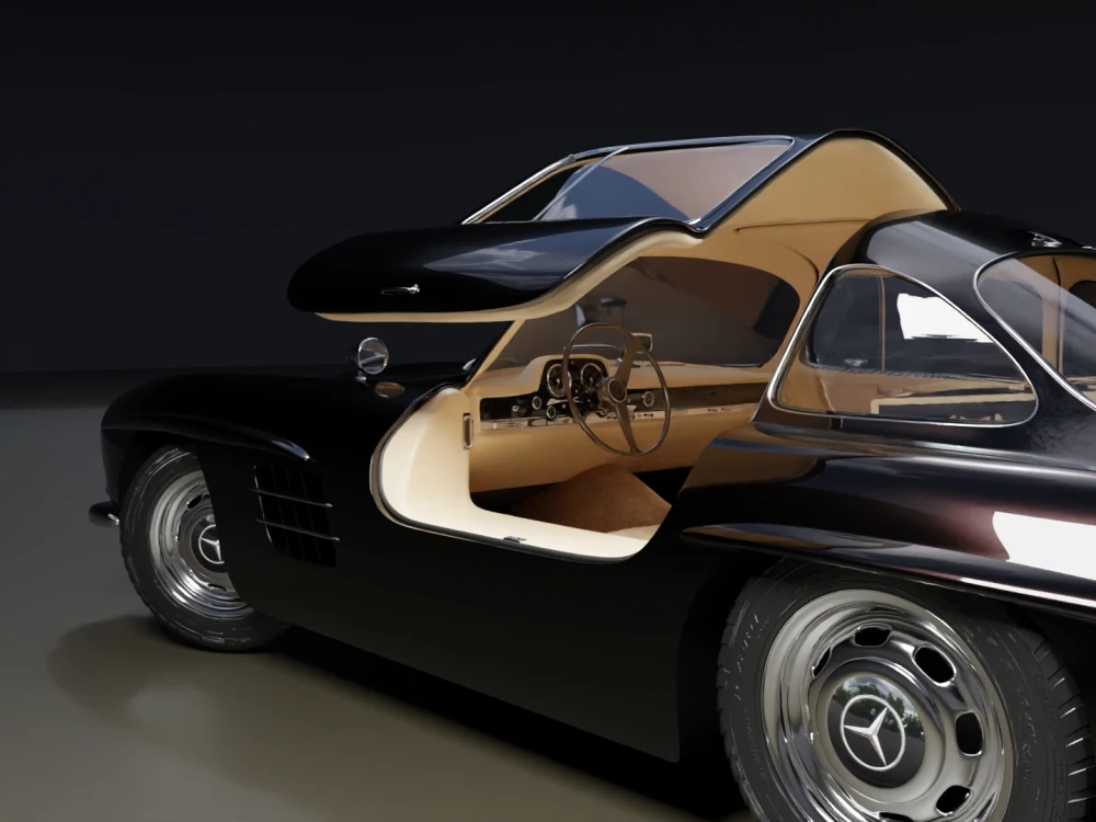 A rigged and animated car model | Upwork