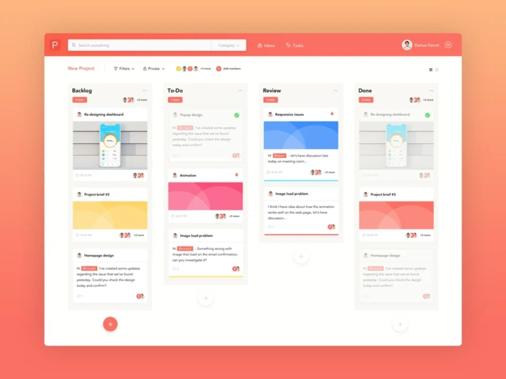 UI/UX responsive website design, web UI or landing page UI design in ...