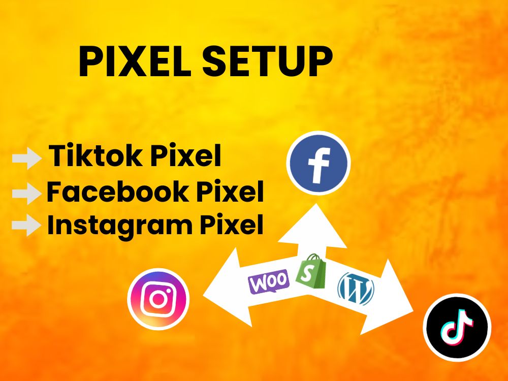 Facebook, Instagram and Tiktok pixels Setup your website | Upwork Facebook, Instagram and Tiktok pixels Setup your website | Upwork