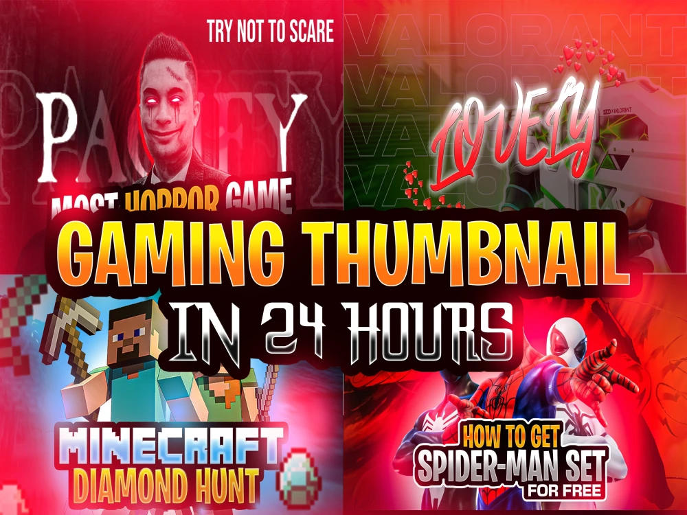 A high CTR Gaming or generic thumbnail | Upwork