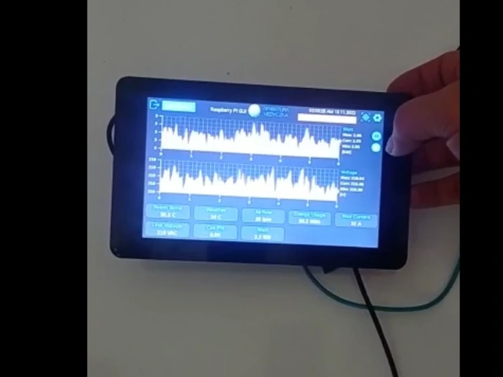 Amazing gui/sensor software for Raspberry Pi | Upwork