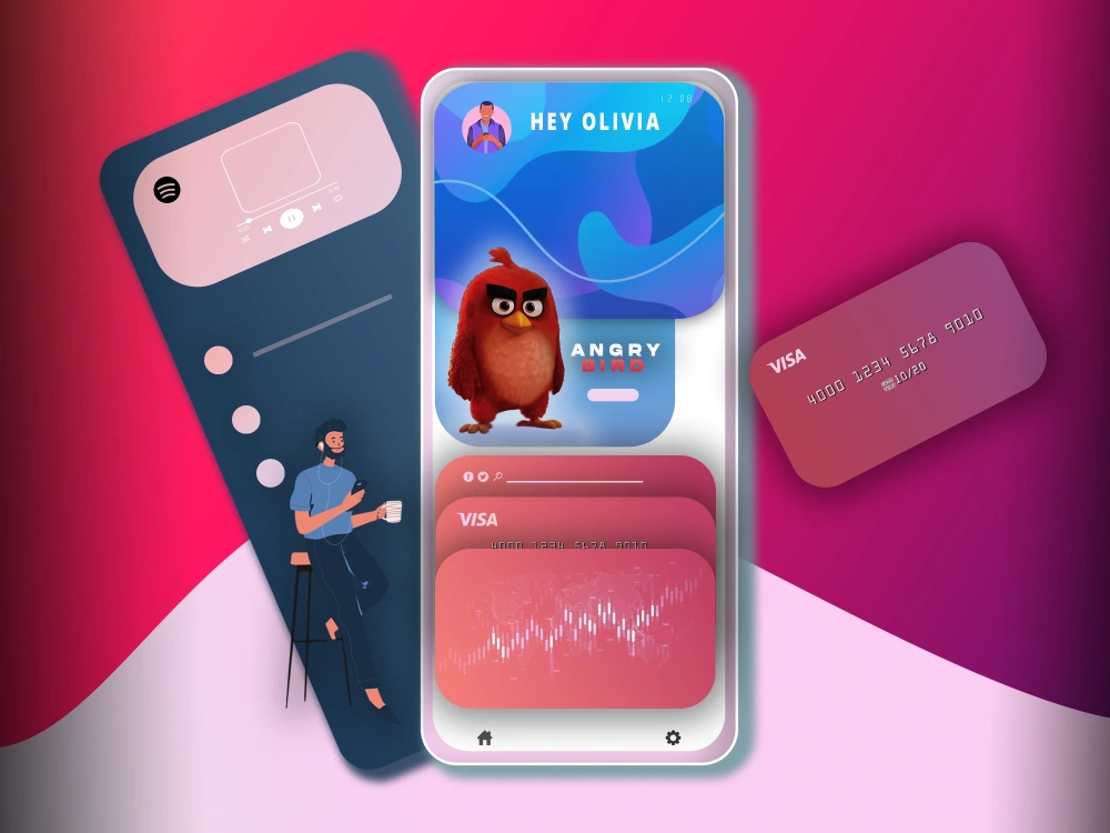 A Unique UI/UX Design For Mobile app or Website | Upwork