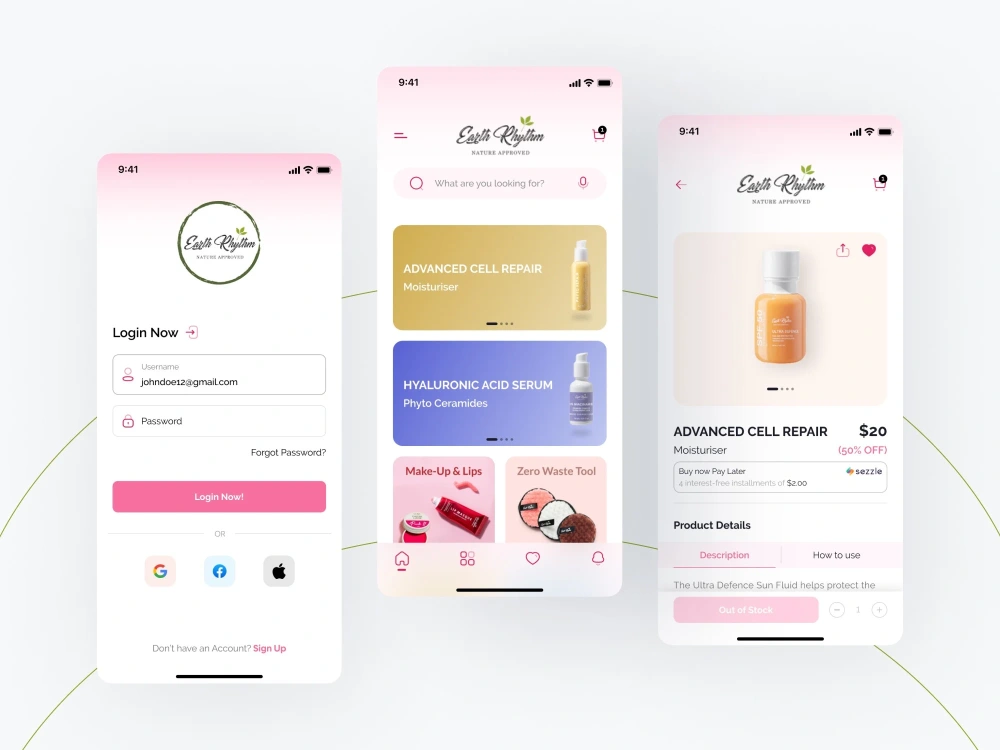 An Intuitive Mobile User Interface for your upcoming app idea | Upwork