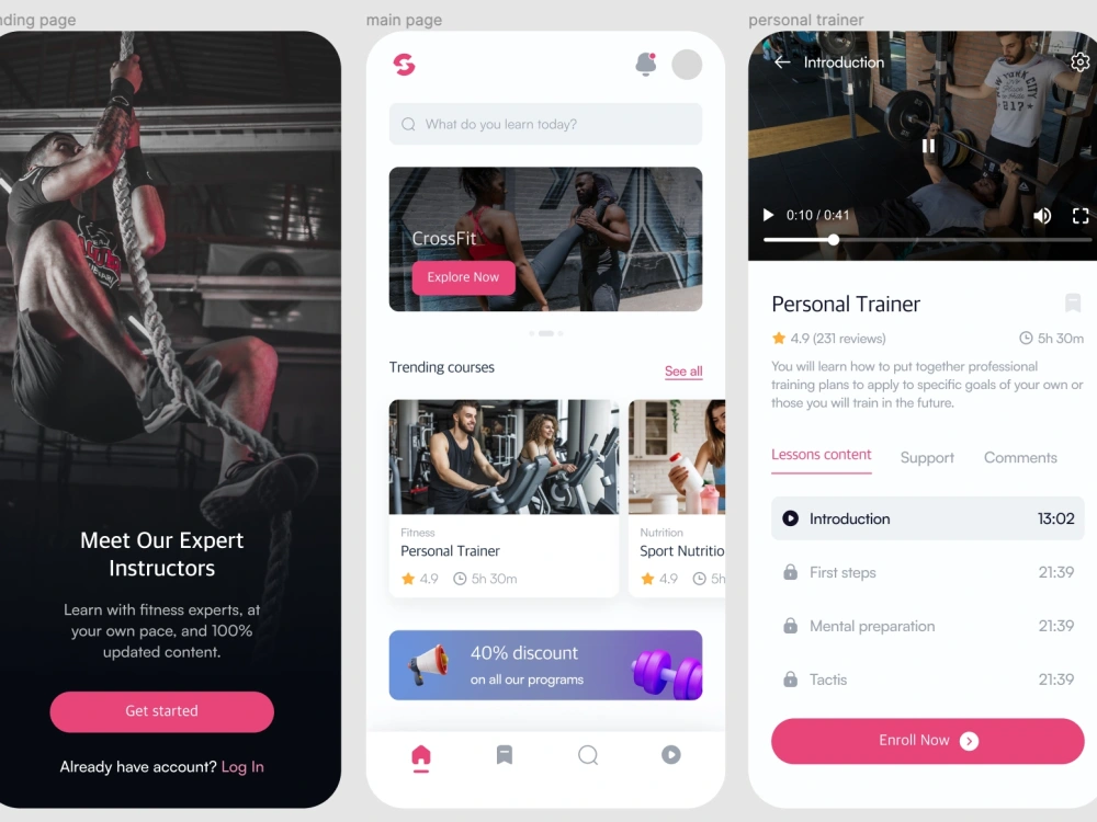 UI design for your company | Upwork