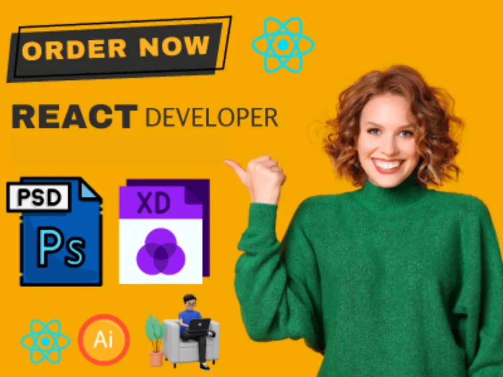 Figma To React js | PSD | Next Js Responsive Design | Javascript | Upwork