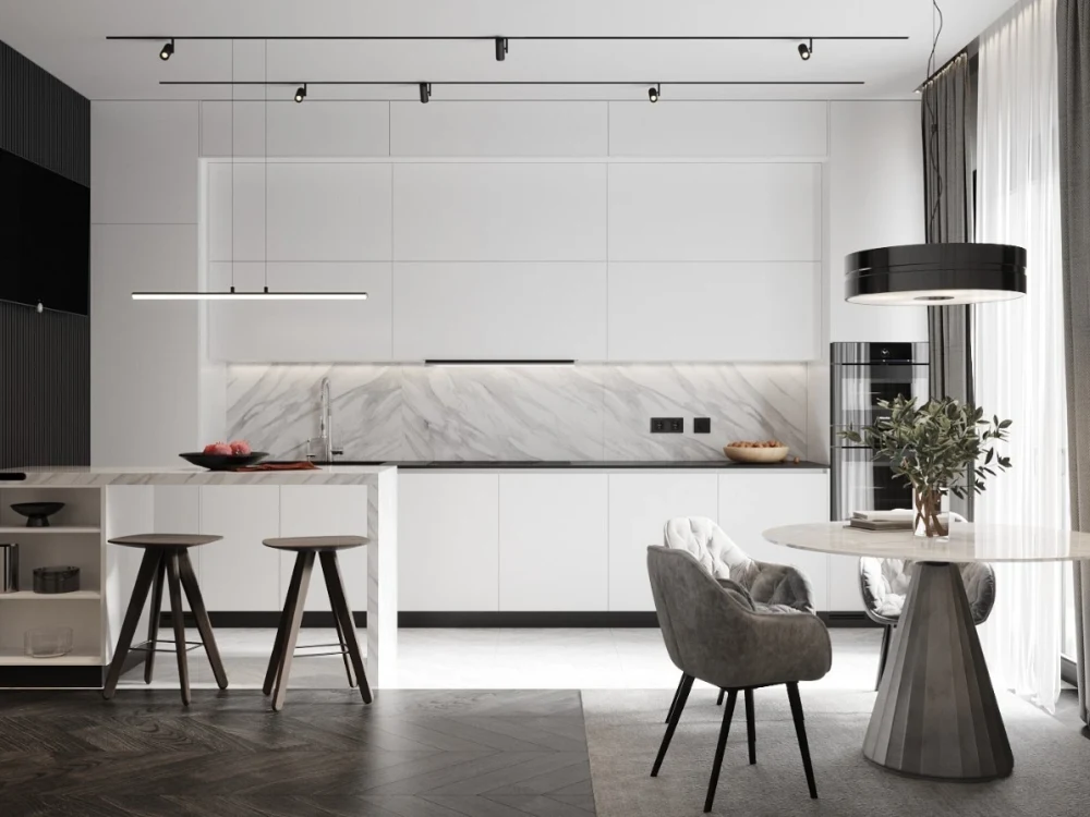 A Modern And Elegant High Quality Kitchen Design | Upwork