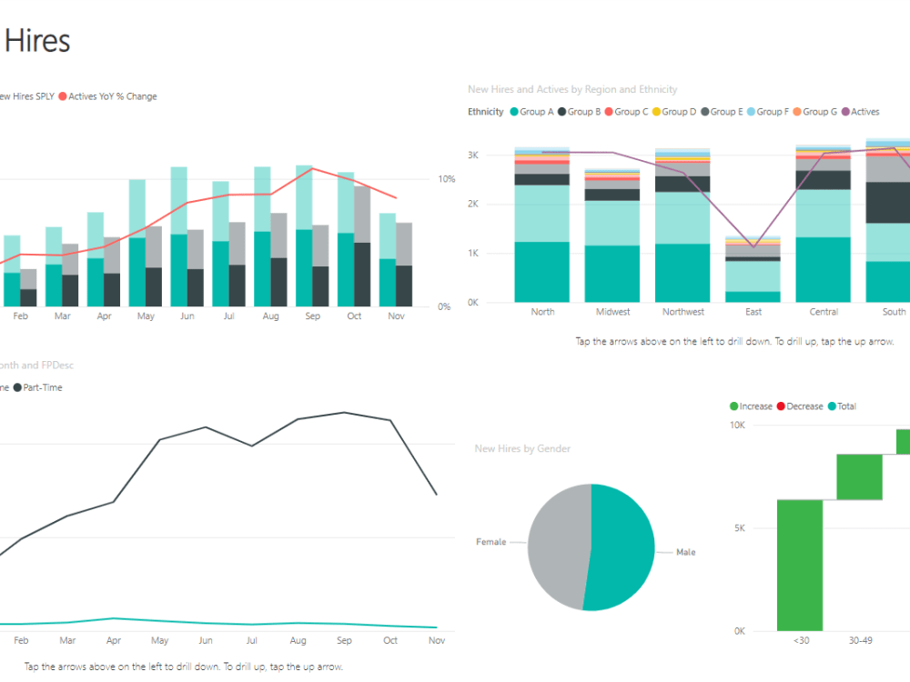Dynamic Sales Dashboard - Power BI | Upwork