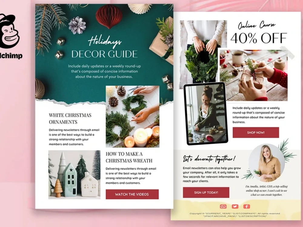 Editable brevo klaviyo mailchimp email template beehiiv newsletter ...