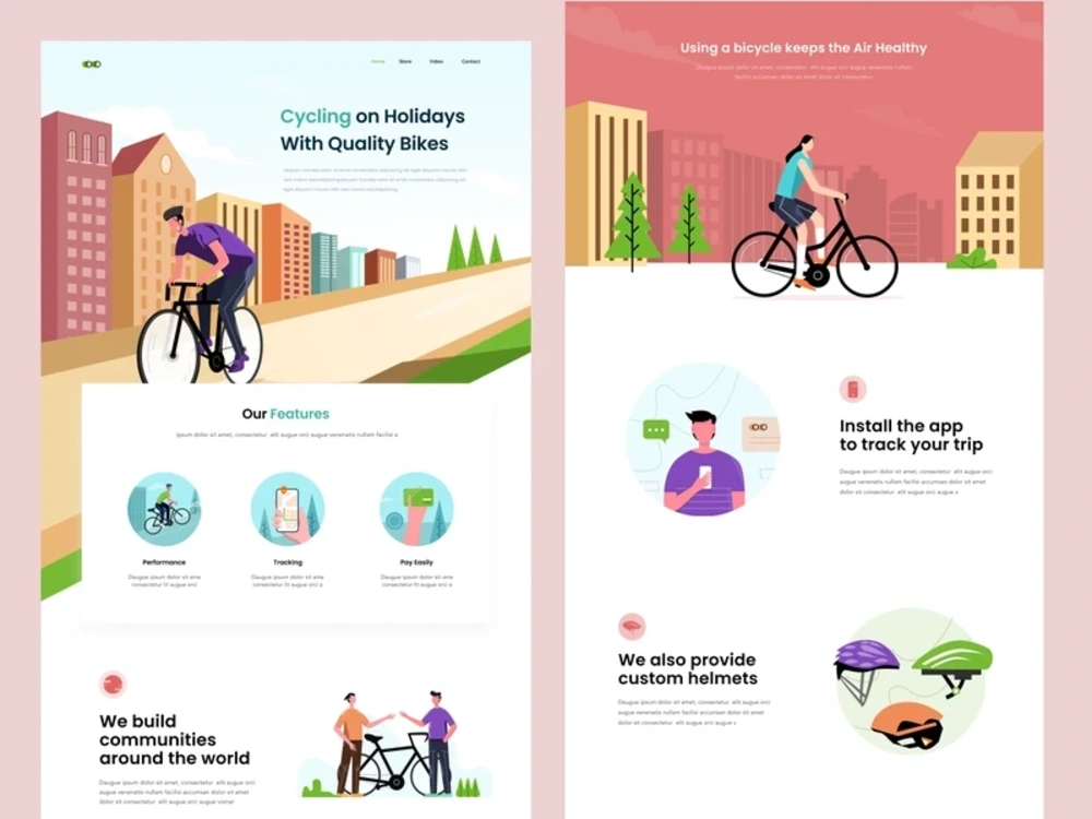 A creative, unique and high quality website UI UX | Upwork